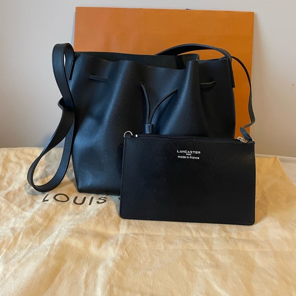 Othr | Bags | Lancaster Leather Bucket Bag | Poshmark